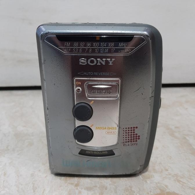 Jual Sony Walkman WM-FX373 Radio tape Player Antik 2000 an Rare Fungsi Normal Murah Nostalgia ...