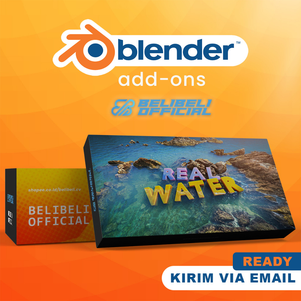 Jual 3D Blender Addon - Real Water v1.1.0 for Blender 3D | Shopee Indonesia