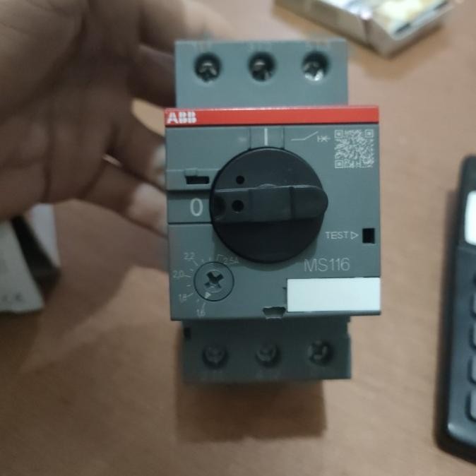 Jual Manual Motor Starter Abb Ms116 1.6-2.5A 1Sam250000R1007 New Stok | Shopee Indonesia