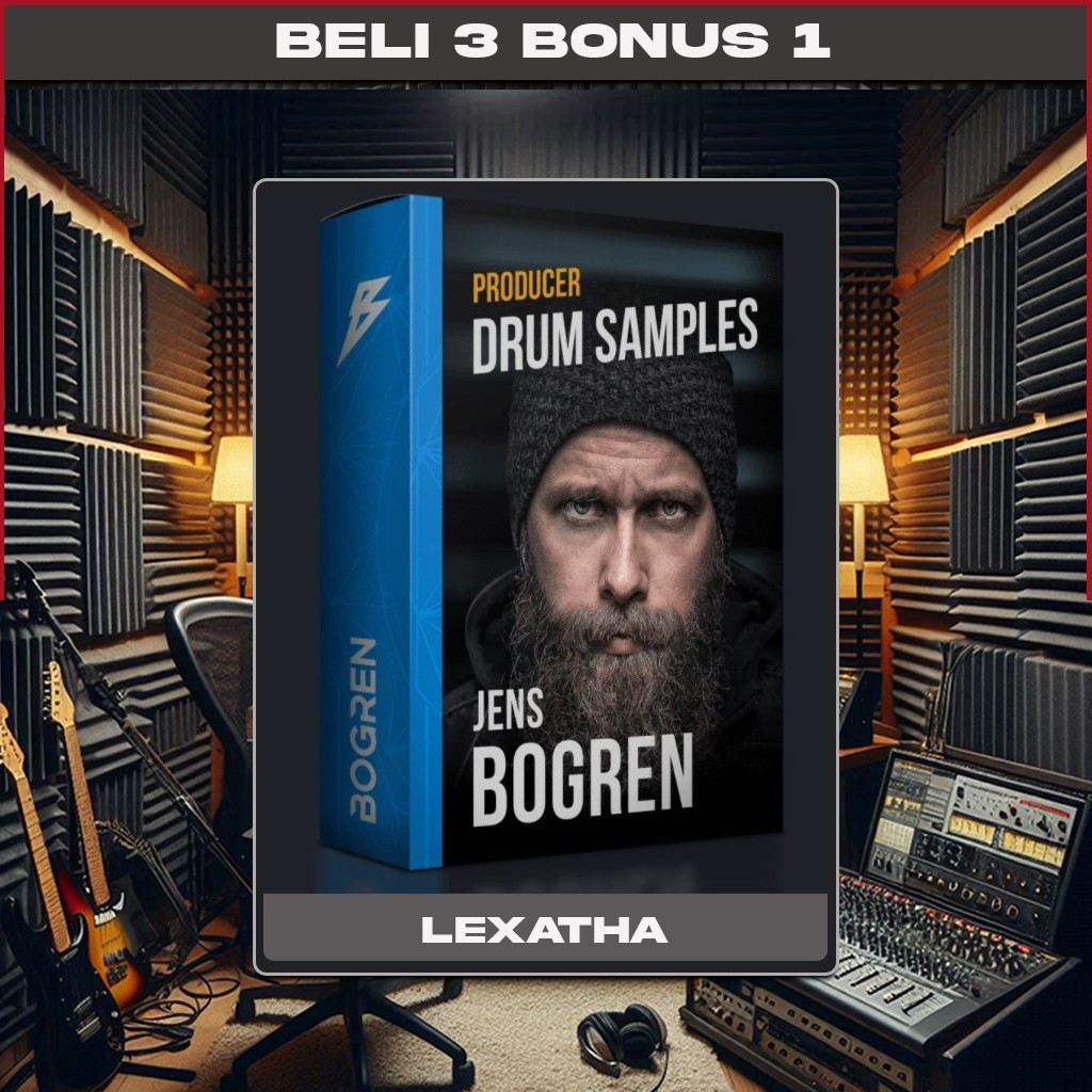 Jual Bogren Digital Jens Bogren Signature Drum Sample Pack Deluxe ...