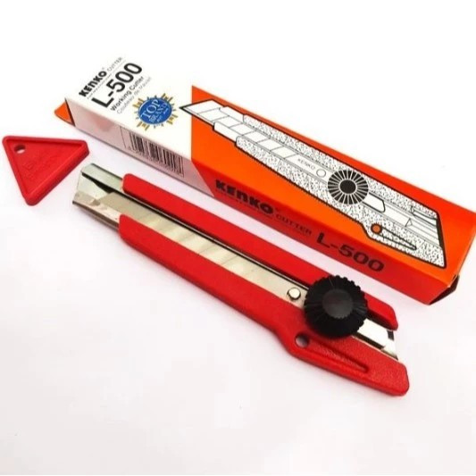 Jual ATMS-CUTTER KENKO L-500 / PISAU CUTER BESAR KENKO L 500. | Shopee ...