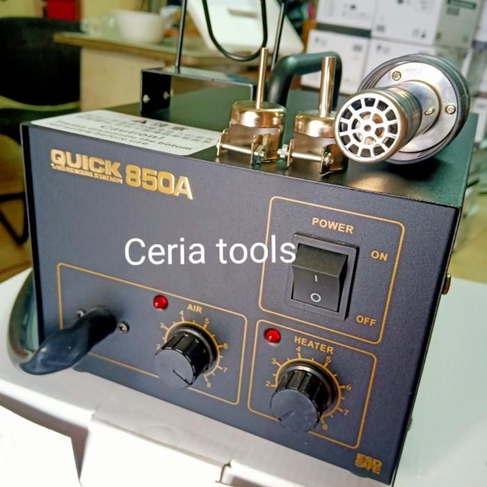Jual Blower Solder Uap Hot Air Quick 850 A Analog Original Dan ...