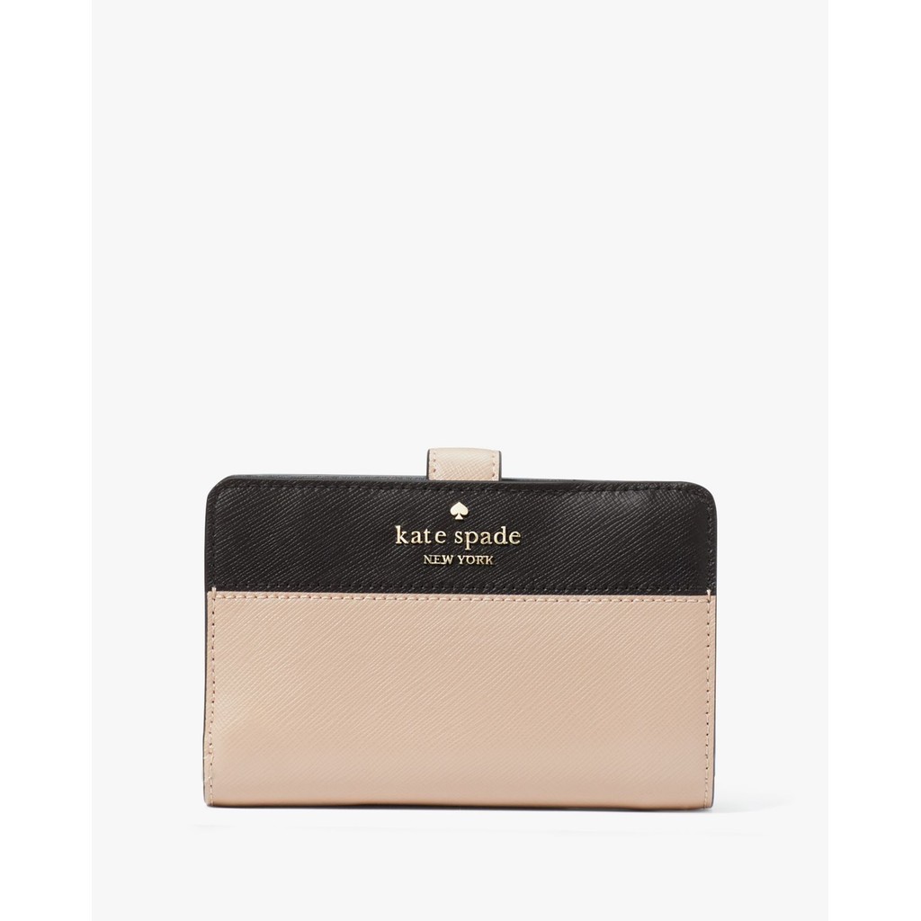 Jual Kate Spade Madison Colorblock Medium Compact Bifold Wallet ...