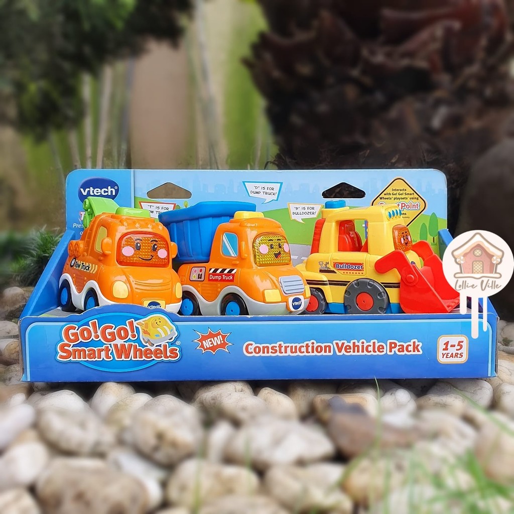 Jual Vtech Go Go Smart Wheels Construction Vehicle Pack Set of 3 ...