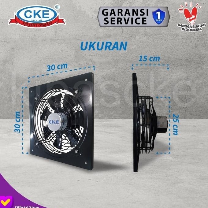 Jual Original Cke Fan Official - Wall Exhaust Fan 10" Inch Kipas ...