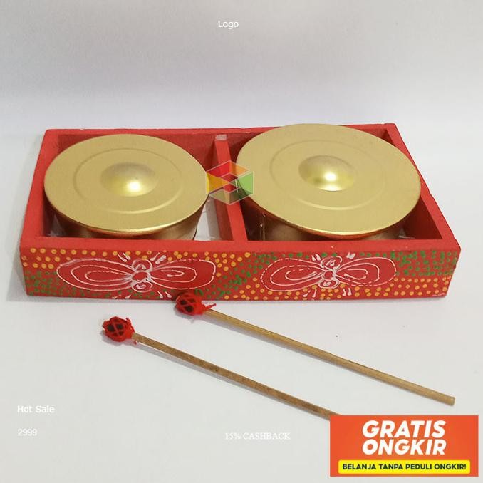 Jual Kenong Bonang Kenong Ning Nong Gong Gamelan Mainan Alat Musik ...