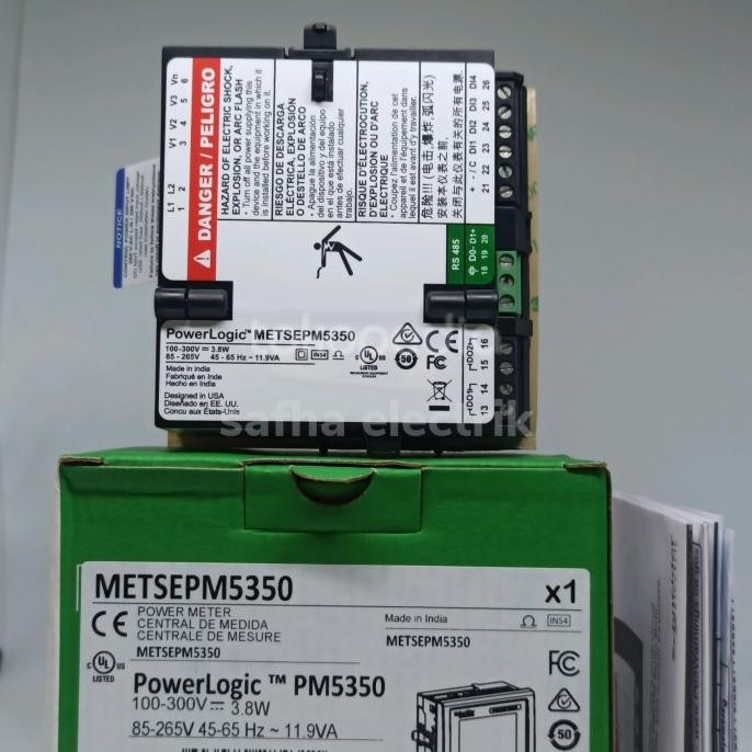 Jual Schneider Metsepm5350 Powerlogic Pm5350 Power Meter New Stok ...