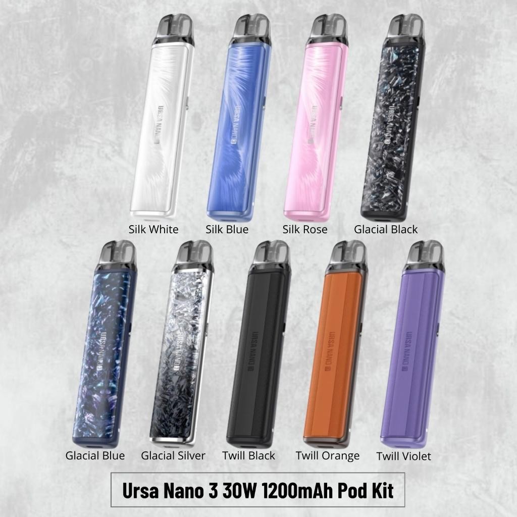Jual Ursa Nano 3 30W 1200Mah Pod Kit By Lost Vape - Ursa Nano 3 Pod Kit ...