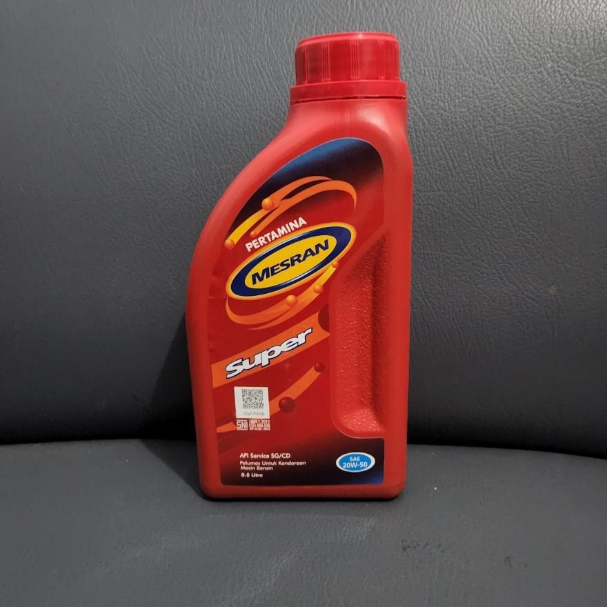 Jual fx-45 hjg-7 Oli Mesran Super Oil Pertamina 20W-50 800ml 0.8L Original Original | Shopee ...
