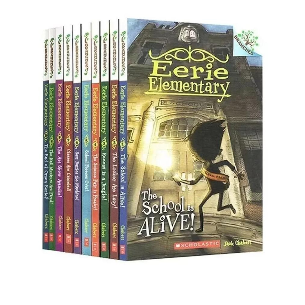 Jual 10 Books/Set Eerie Elementary The School Is Alive Children English ...