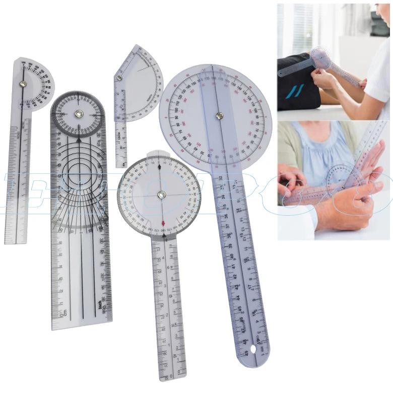 Jual 6Pcs/Set 5Pcs 3Pcs/Set Protractors Multi-Ruler Spinal Finger ...