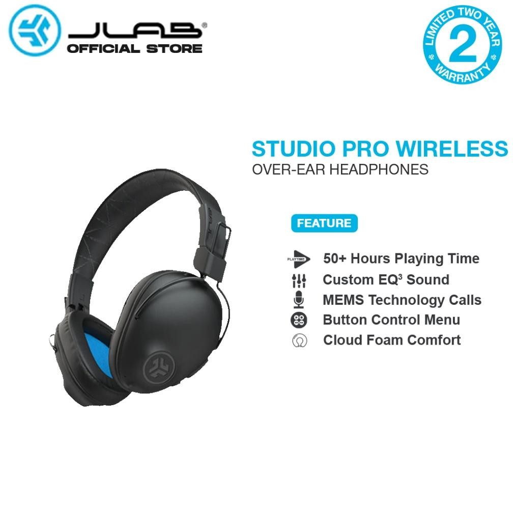 Jual JLab Studio Pro Wireless Over Ear ANC Headphone Bluetooth Headset ...