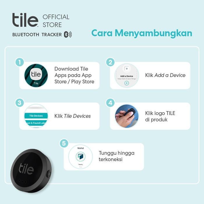 Jual Tile Sticker - Bluetooth Tracker / Pelacak Pintar Original Dan ...