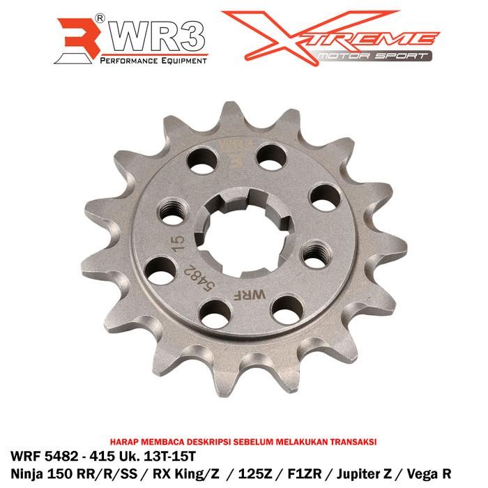 Jual Gear Depan WR3 Ninja 150 RR R SS RX King Jupiter Z Vega R F1ZR ...