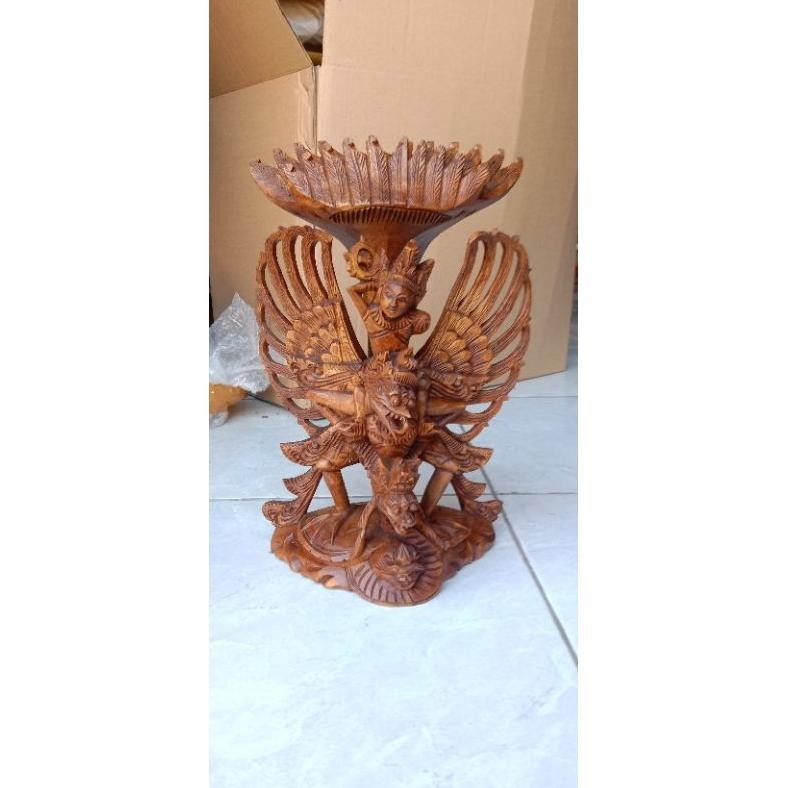 Jual Living Patung Garuda Wisnu Kencana 30 Cm - Patung Gwk Kayu ...