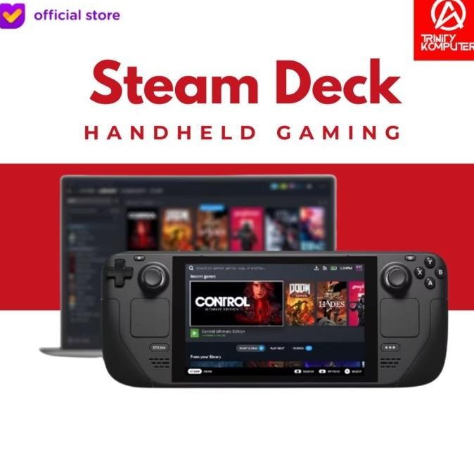 Jual STEAM DECK VALVE HANDHELD GAMING STEAMDECK OLED PC PORTABLE GAMING ...