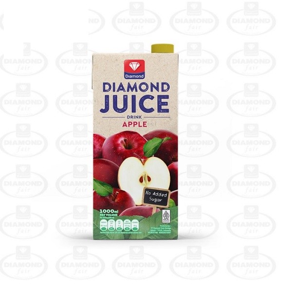Jual DIAMOND JUICE UHT APPLE 1L | Shopee Indonesia