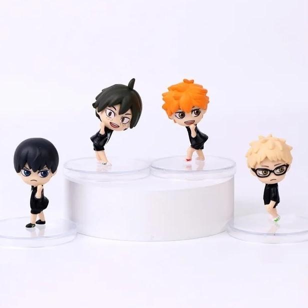 Jual Figure Haikyuu set 4 pcs Series Hinata Shoyo Tobiyo Kageyama Kei ...