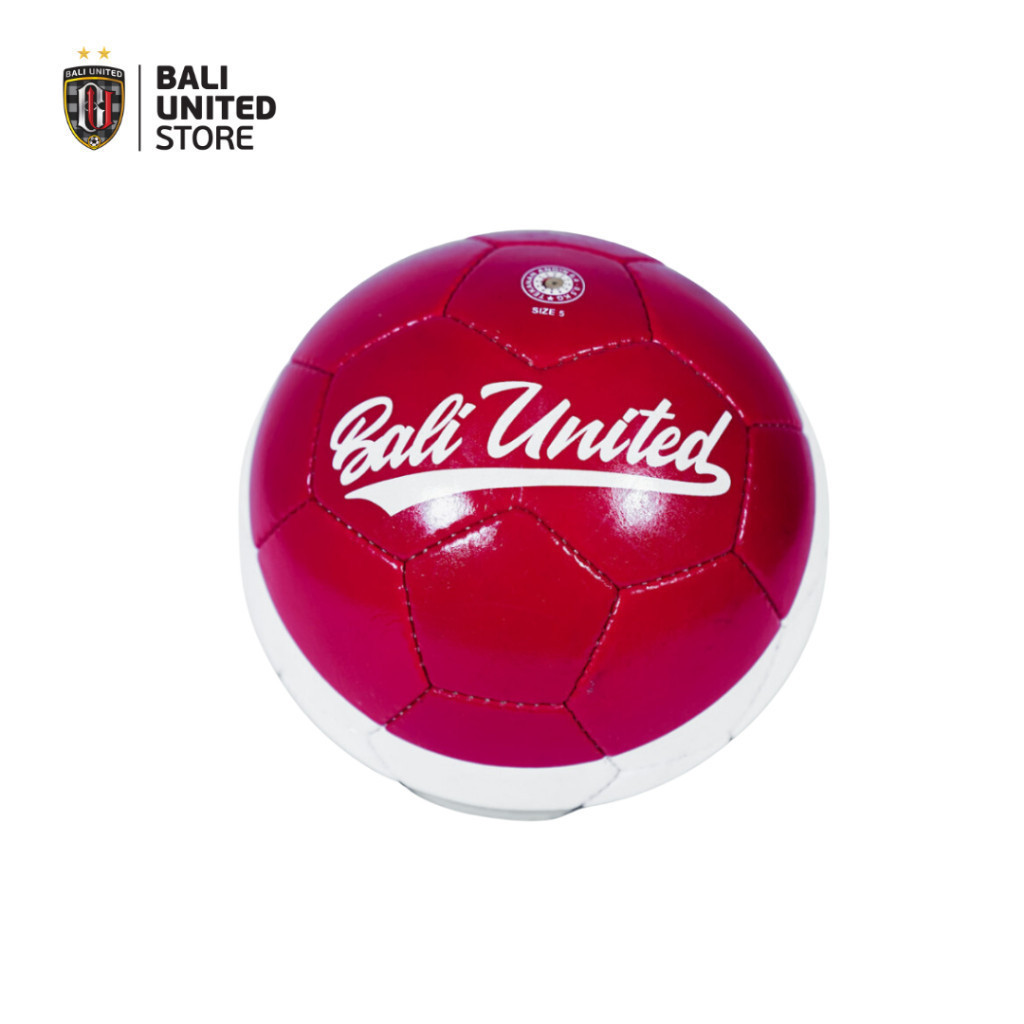 Jual Bali United Bola Sepak Tridatu Red BUFC Ball Official Merchandise ...