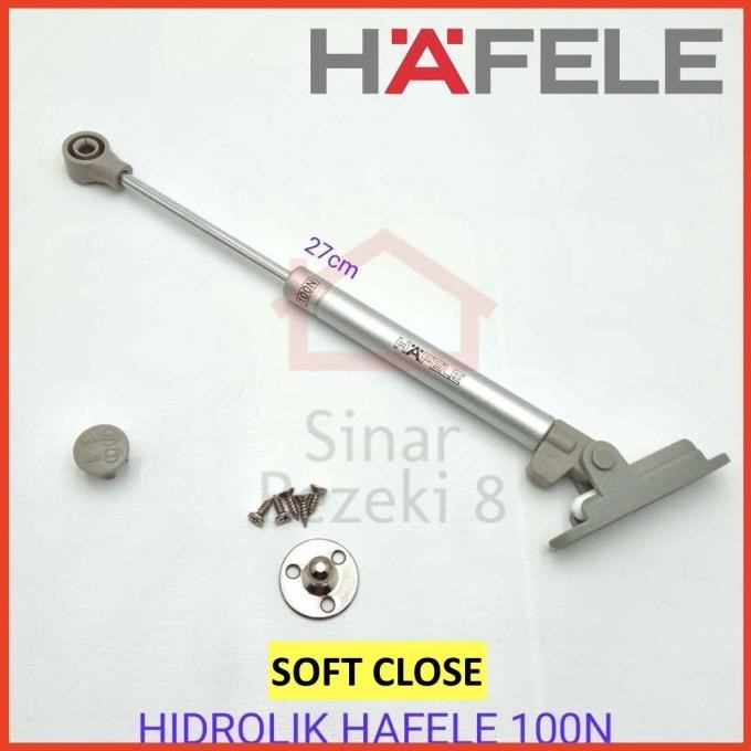 Jual hidrolik gas spring hafele 100 n 10 kg / pintu lemari dapur jok ...