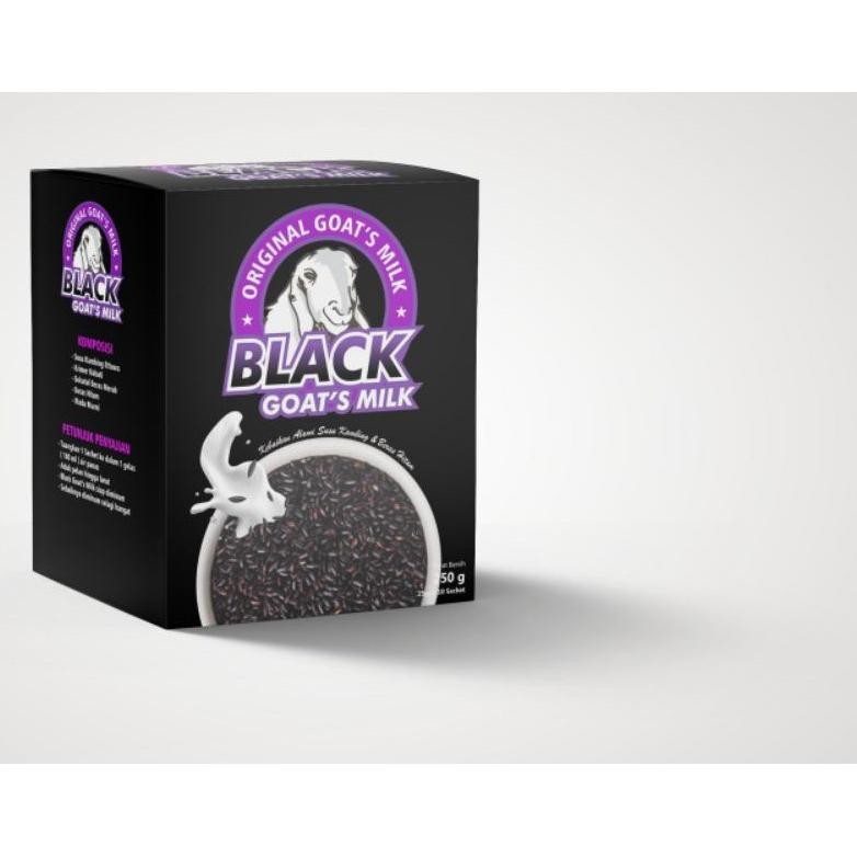 Jual Black Goat Milk Kebaikan Alami Susu Kambing Plus Beras Hitam ...