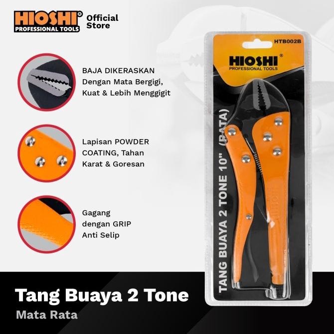 Jual ready !!! HIOSHI /HTB002B/Tang Buaya/Vise Grip/Locking Pliers/10 ...