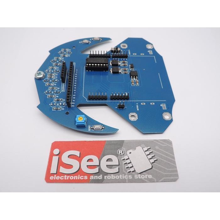 Jual PCB Hardware Line Tracer Follower Robot Shield Arduino Uno R3 PID | Shopee Indonesia