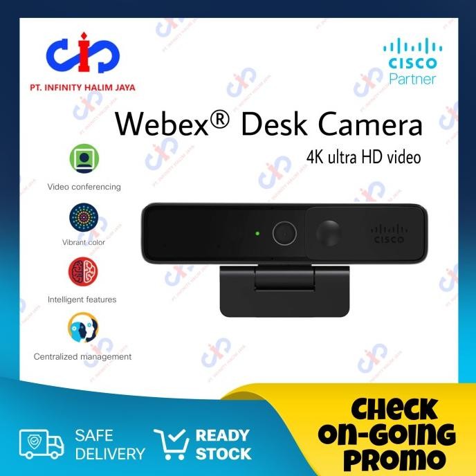 Jual Cisco Webex Desk Camera / Webcam Cd-Dskcam-C-Ww - New Stok ...