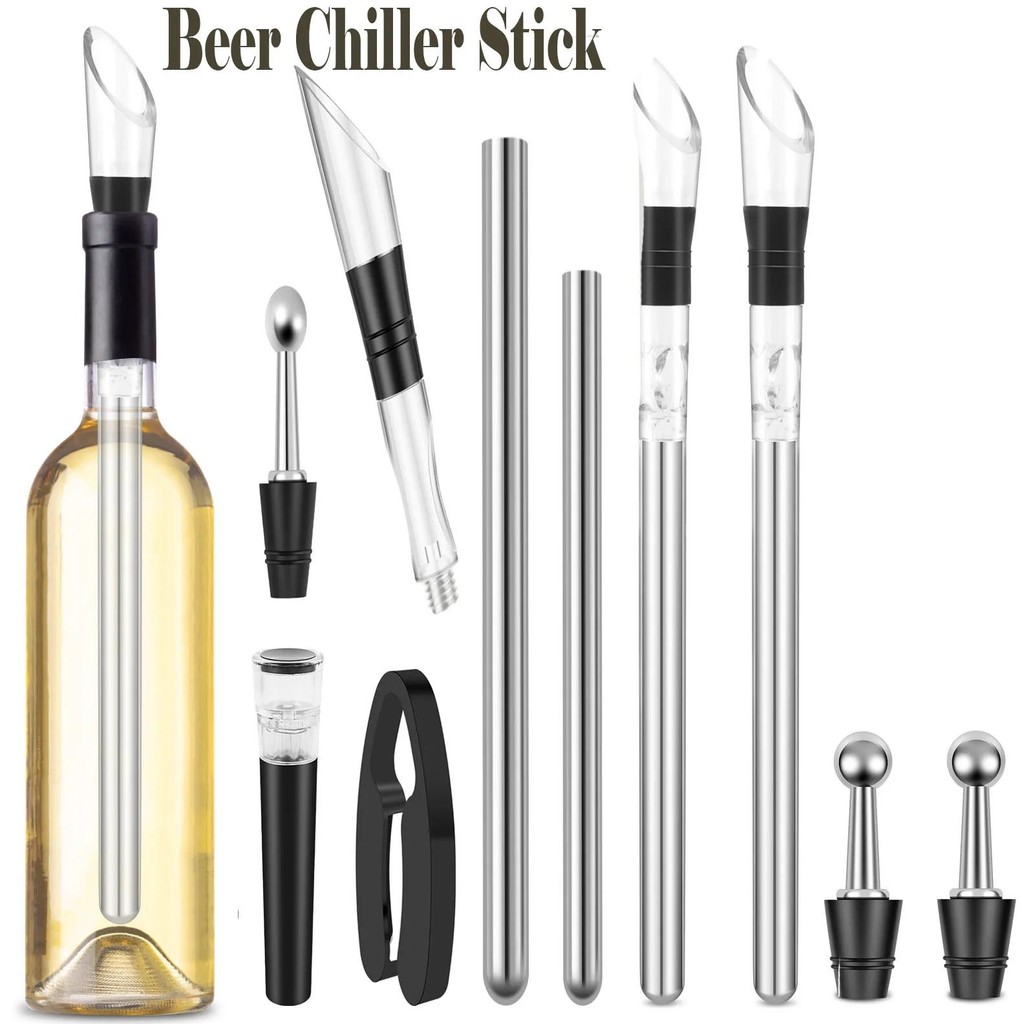 Jual Wine Cooling Rod Stainless Frozen Stick Beer Chiller Stick Ice ...