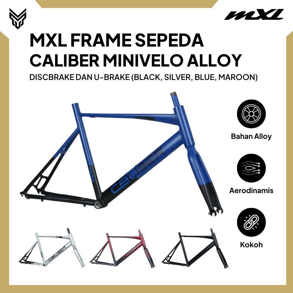 Jual MXL Frame Caliber Sepeda Minivelo 22" - Discbrake/U-Brake Alloy ...