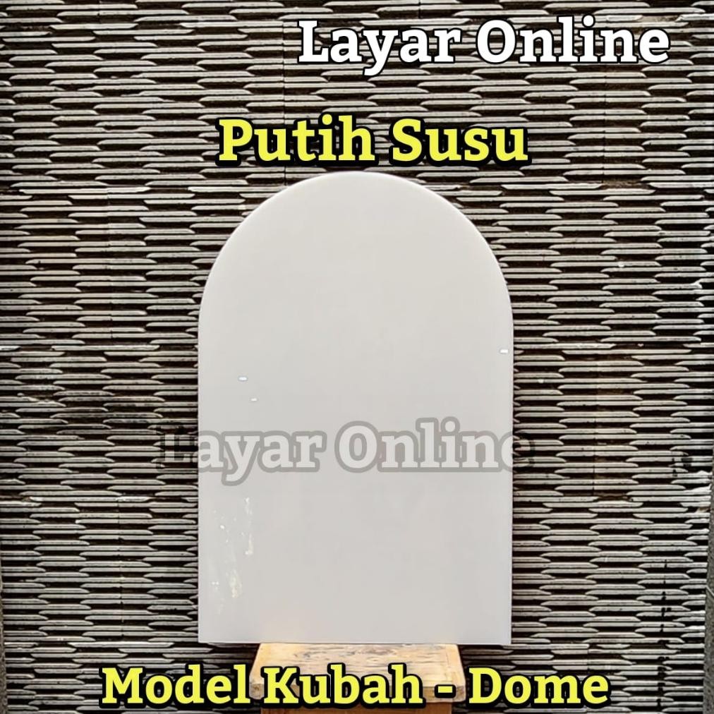 Jual Acrylic Model KUBAH 2MM Frame Bingkai Papan Ucapan Wisuda Bunga ...