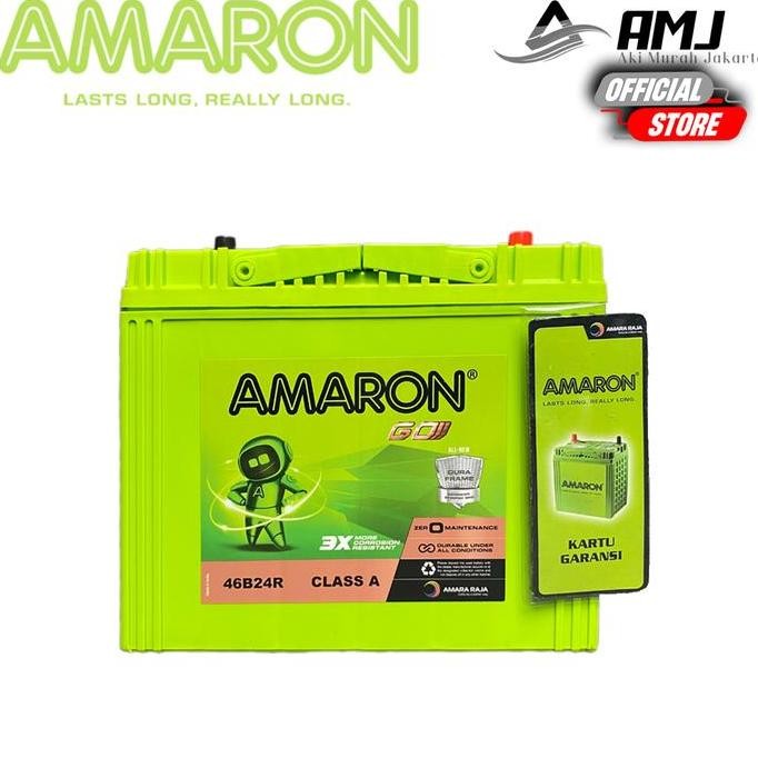 Jual New Aki Mobil Toyota Avanza NS60 / 46B24R Amaron GO Aki Kering 12v / 45Ah | Shopee Indonesia