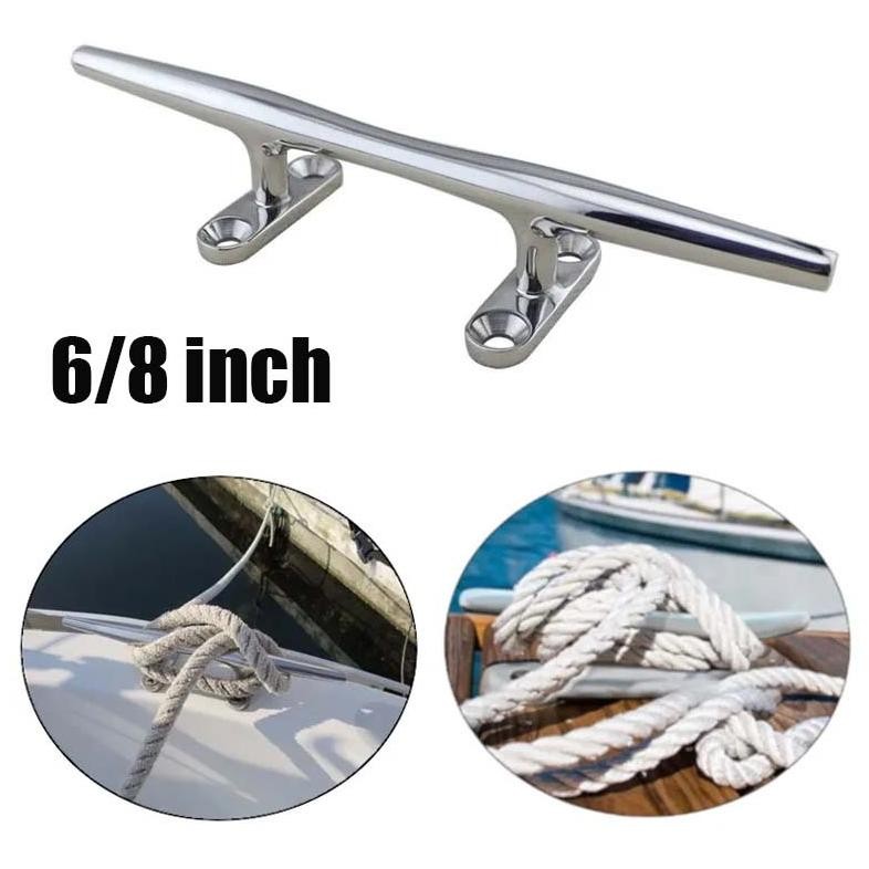 Jual [COD] 6/8 Inch Cleat Pengikat Tali Dek Kapal Stainless Steel 316 ...