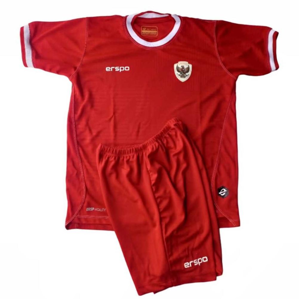 Jual PREMIUM SETELAN BAJU BOLA JERSEY TIMNAS INDONESIA HOME ERSPO MERAH ANAK KIDS 2024 2025 ...