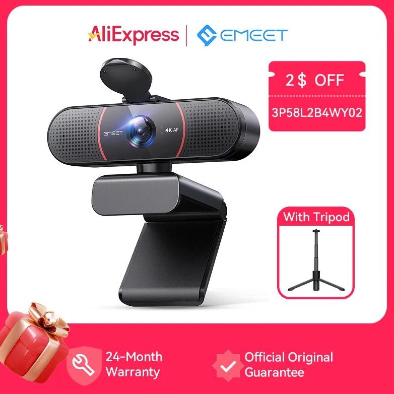 Jual 4K Webcam Autofocus Streaming Web Camera Emeet Usb Computer Camera ...