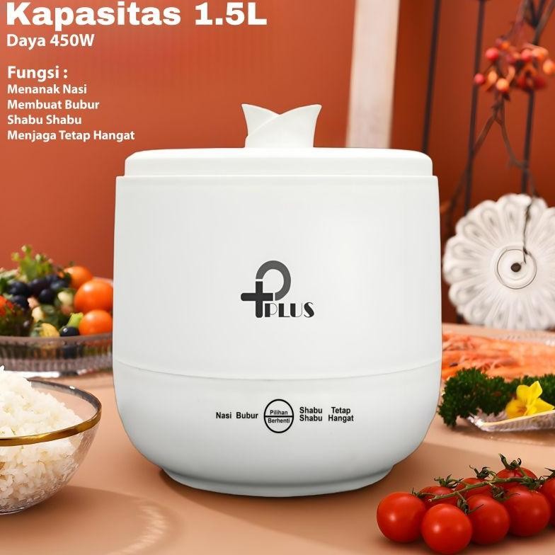 Jual HJK Magic com mini Rice cooker Panci Listrik 1,5 Liter Anti ...