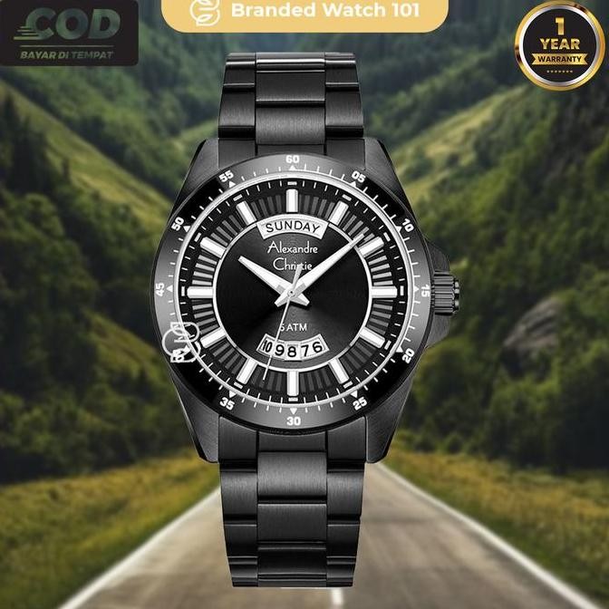 Jual Grosir Jam Tangan Pria Alexandre Christie Ac 6678 / Ac6678 Garansi ...