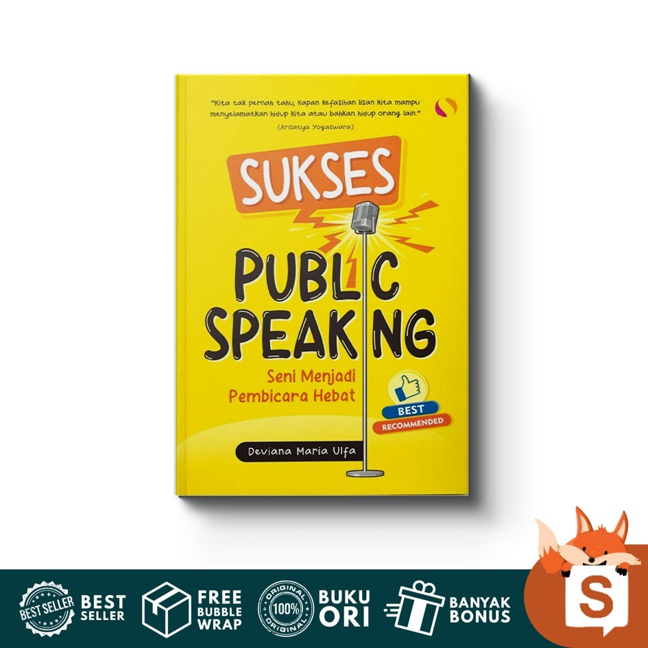 Jual Buku Sukses Public Speaking (Syalmahat) | Shopee Indonesia