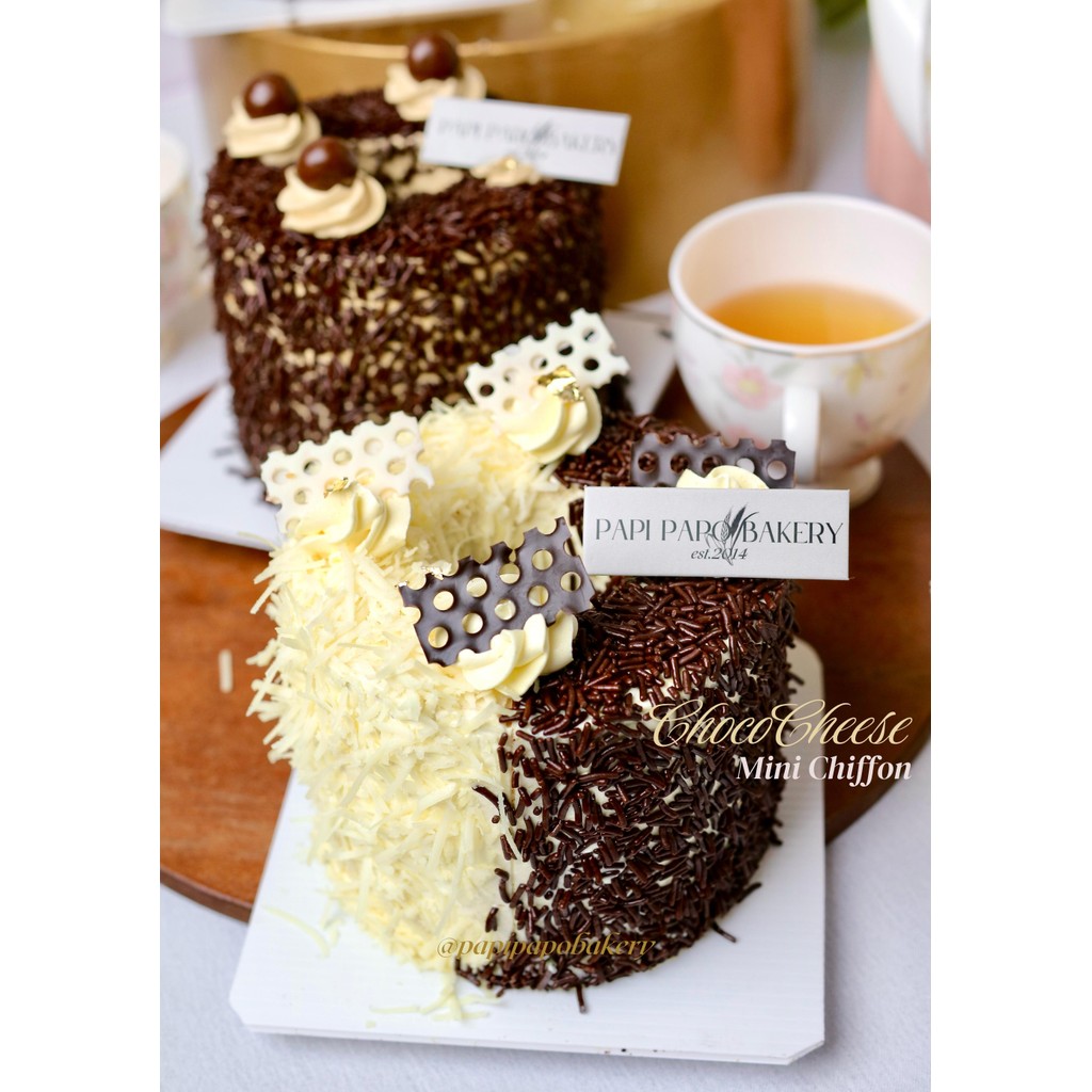 Jual Choco Cheese Mini Chiffon (new) | Shopee Indonesia