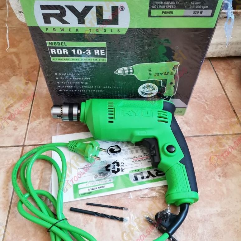 Jual NEW!!! Mesin Bor 10mm RYU RDR10-3RE Mesin Bor Listrik 10 Mm Bor ...
