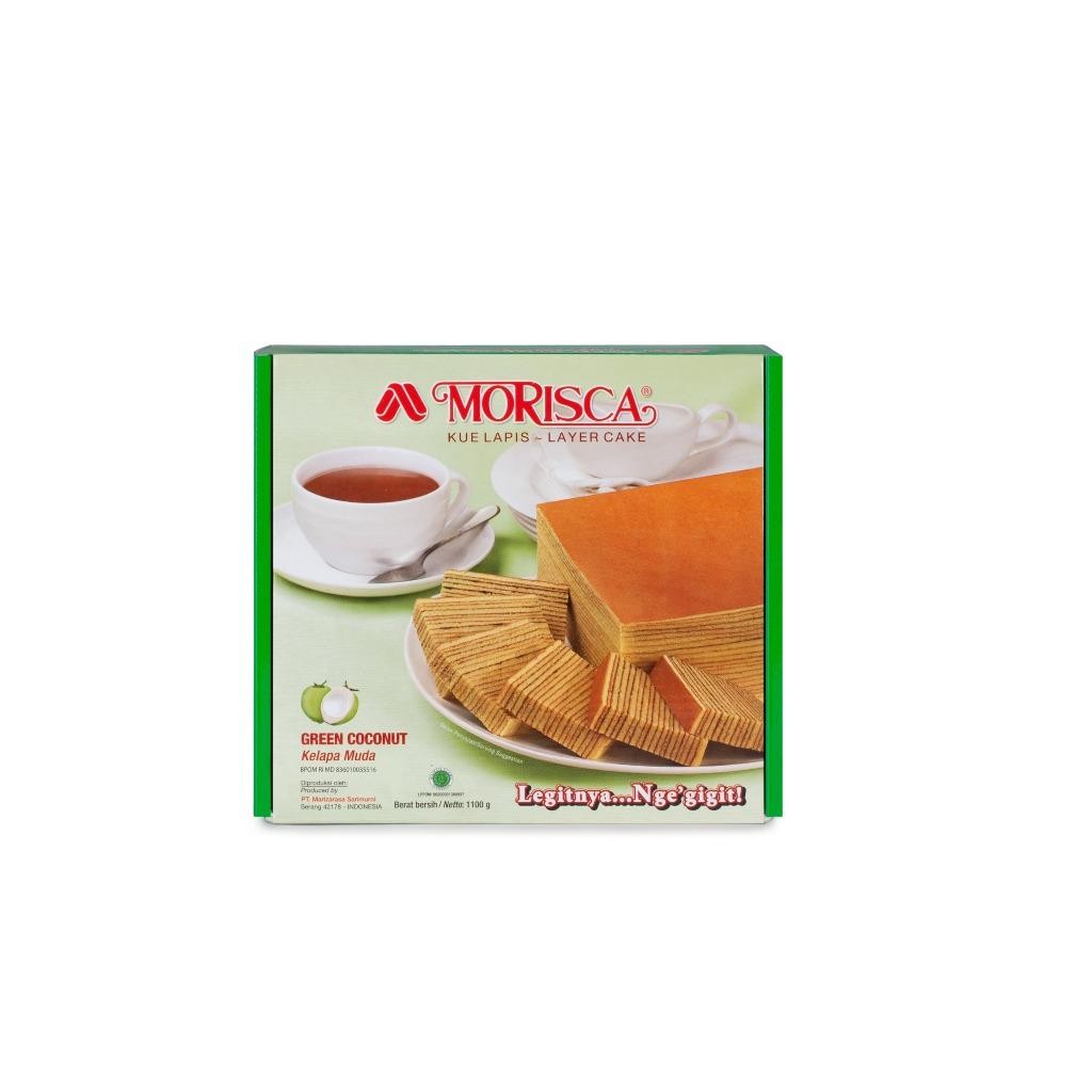 Jual NEW PRODUCT KCN102 - MORISCA KUE LAPIS GREEN COCONUT 1100GR ...