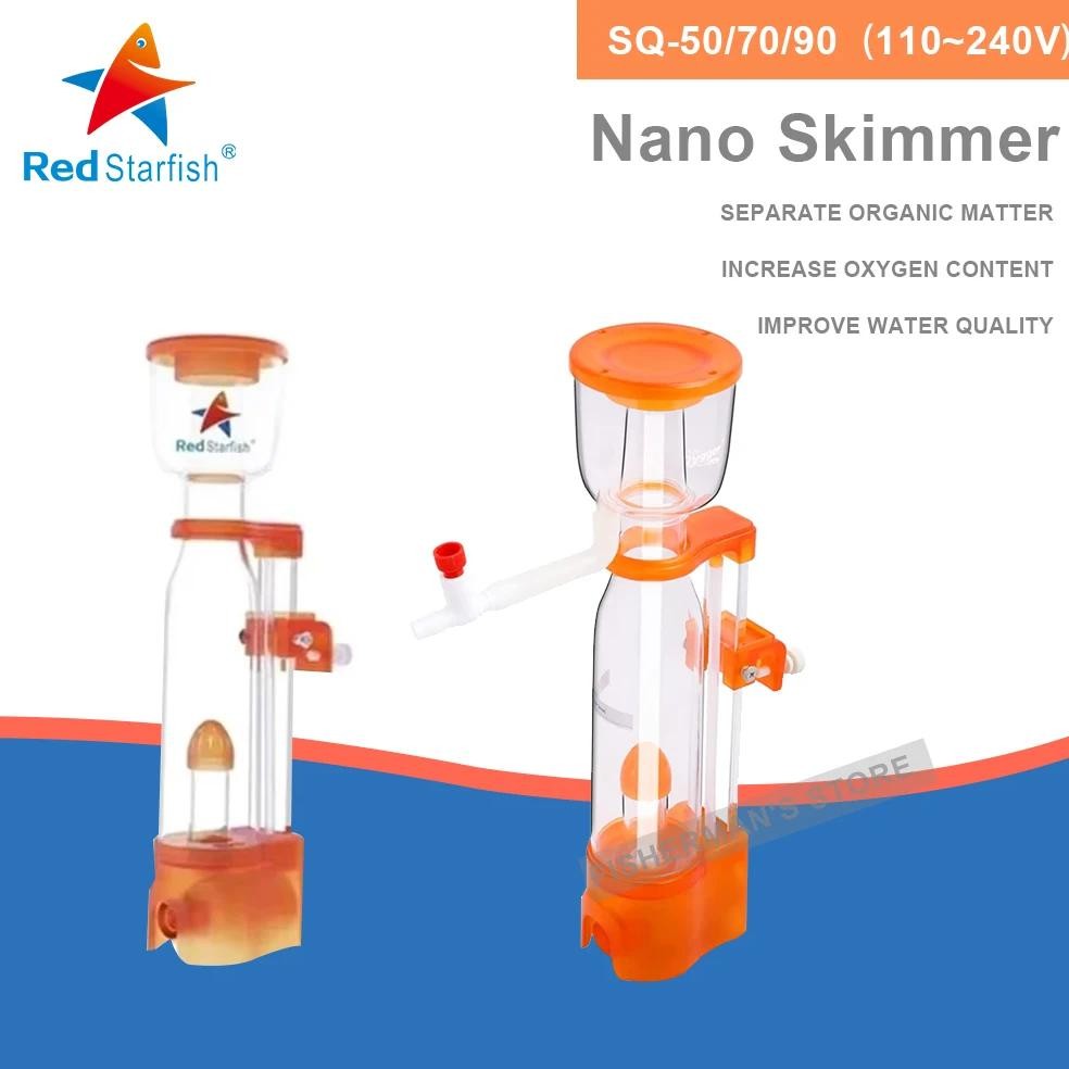 Jual Dc24V Red Starfish Skimmer Dc-Sq90 Series Seawater Tank Mini Micro ...