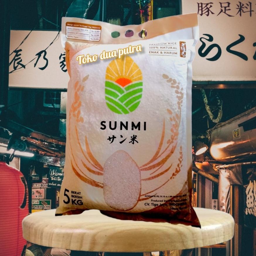 Jual Beras Sunmi Premium 5 Kg ( beras restoran apa Jepang ) | Shopee ...
