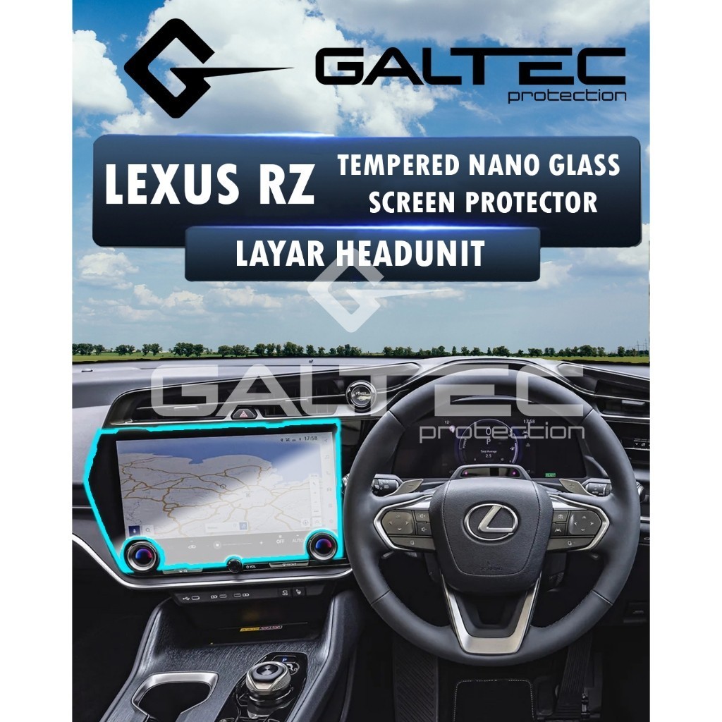 Jual Galtec Protection LEXUS RZ RZ450E Tempered NANO Glass Screen Guard ...