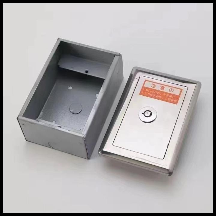 Jual Box Tombol Stainless Rolling Door / Lock Box / Rumah Tombol ...