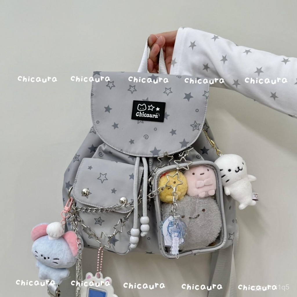 Jual Tas Ransel Bintang & Polkadot Lucu/Tas Karakter Itabag Mini untuk ...