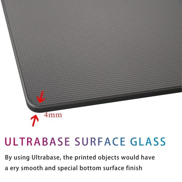 Jual Ultrabase 300X300Mm Kaca Hot Bed 3D Printer Platform Glass Hot ...