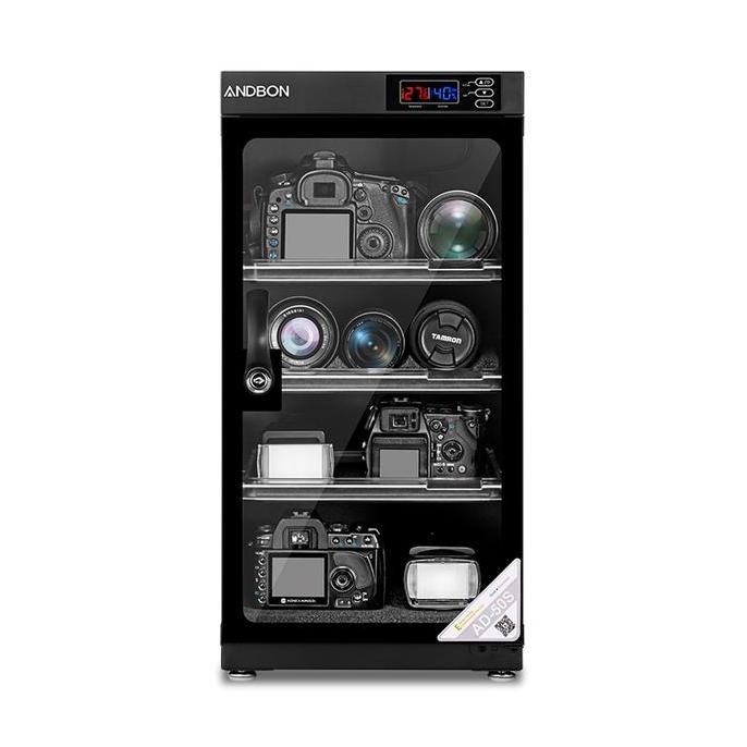 Jual Dry Box Dry Cabinet ANDBON AD-50S Digital Drybox Drycabinet 50 ...