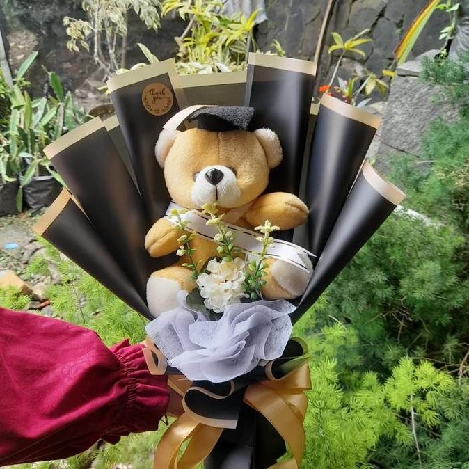 Jual TERMURAH BUKET BONEKA WISUDA SELEMPANG/BUKET BONEKA TEDDY BEAR ...