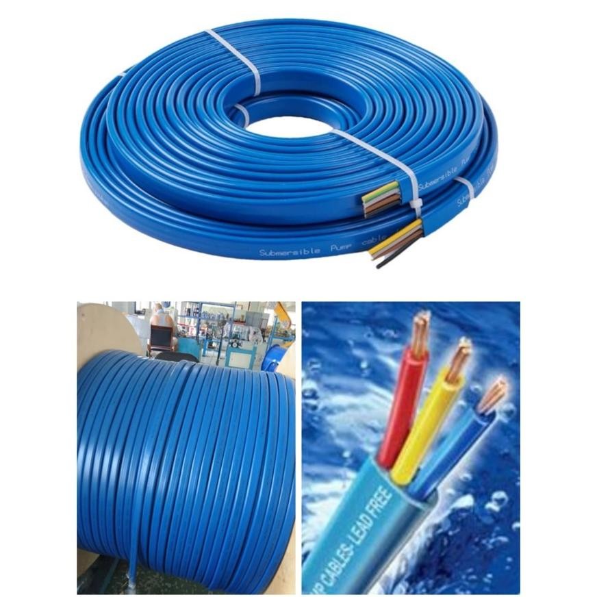 Jual Per 15 meter/ Kabel biru Submersible Sibel Satelit Caltech 3 x 2.5 ...